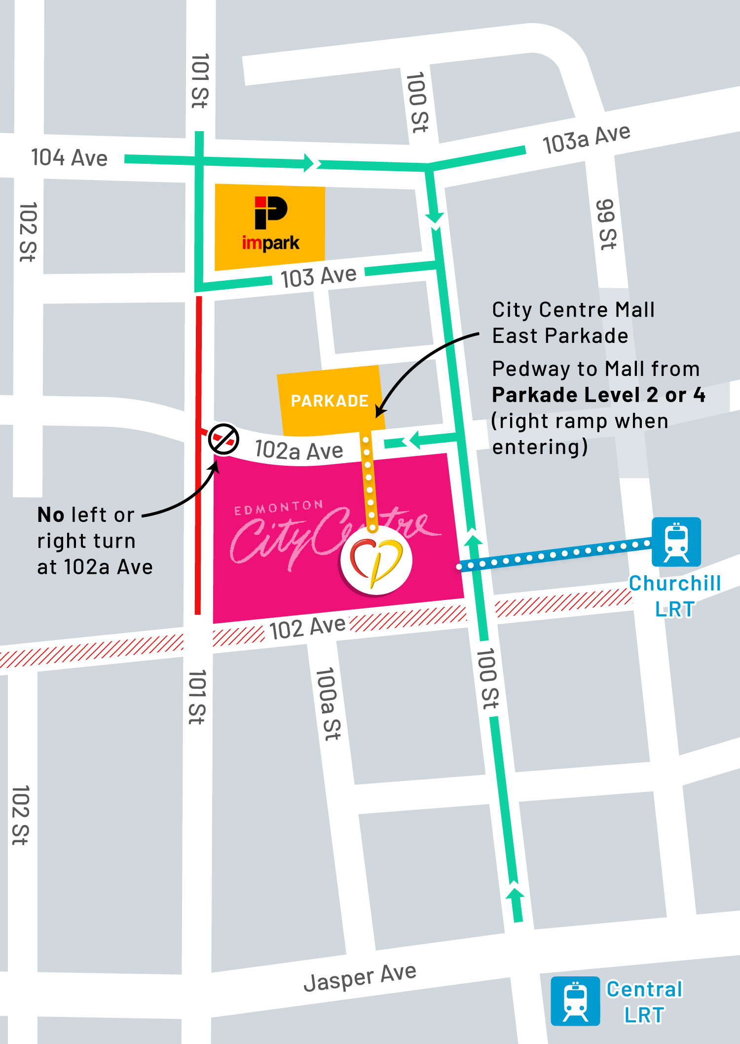 Coeur Physio access map - Le Cartographiste - Greg Franco